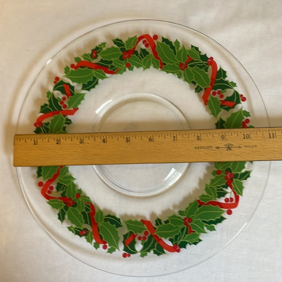 Avon | Dining | Vintage Avon Holiday Platter With Holly | Poshmark
